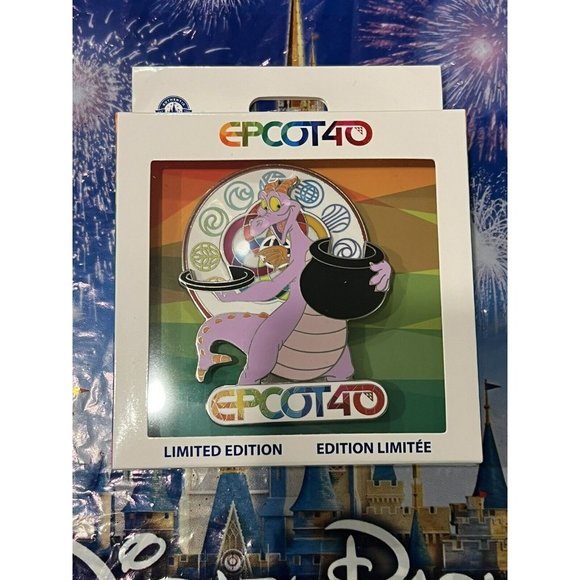 Disney | Other | Figment Epcot 4th Anniversary Limited Edition Jumbo ...